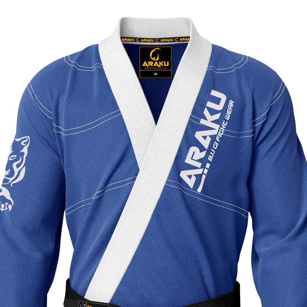 Classic Blue Brazilian Jiu Jitsu Gi BJJ Gi - Araku Sports | Araku S...